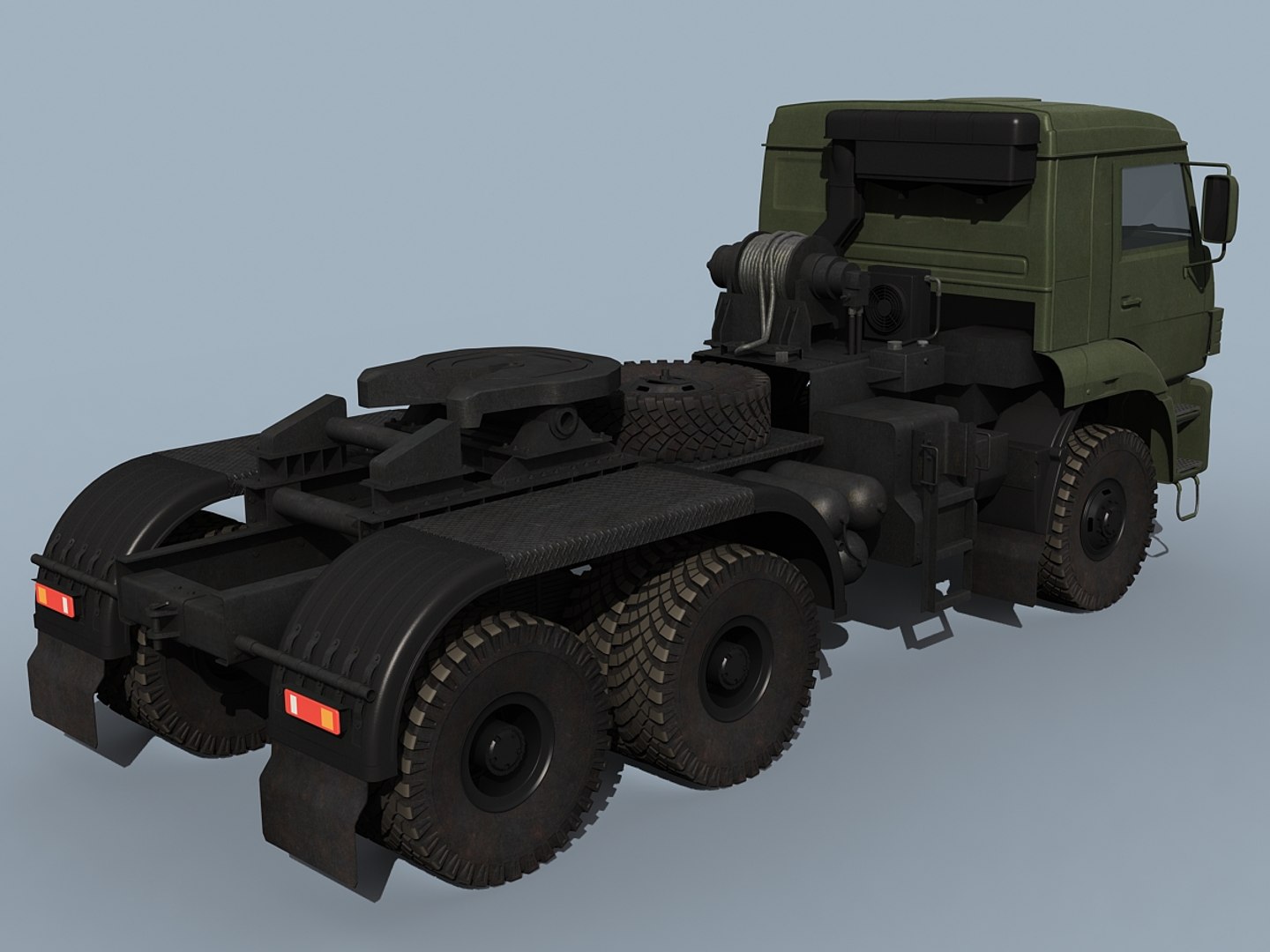 Kamaz-65225 Truck 3d Model