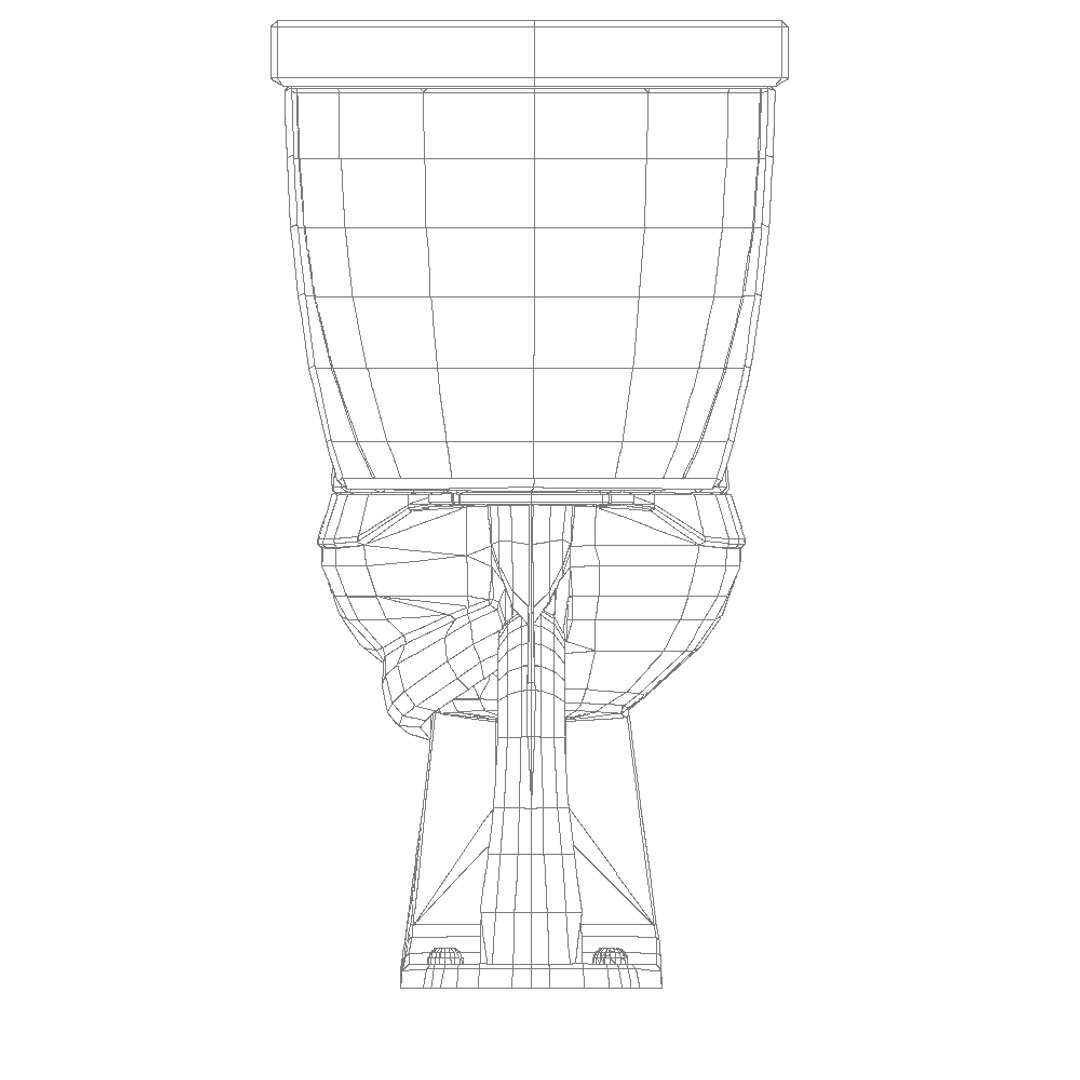 Toilet Polys Unity 3D - TurboSquid 1276998
