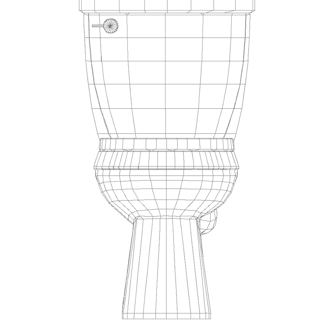 Toilet Polys Unity 3D - TurboSquid 1276998