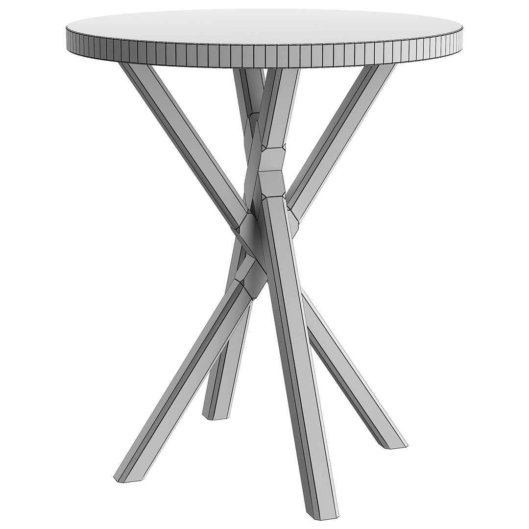 3D Bond Side Table By Lynnea Jean Model - TurboSquid 2237802