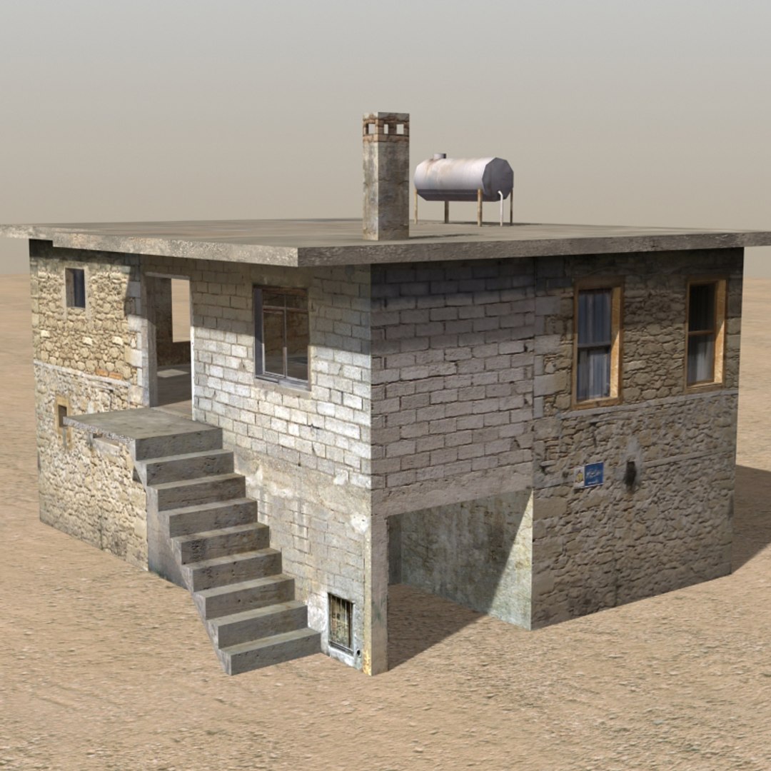 3d Arab House Model