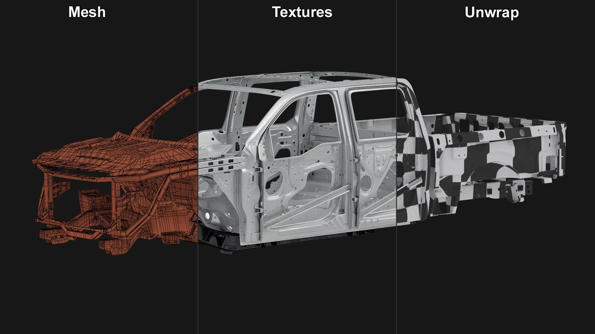 Vehicle Frames Collection 3 3D - TurboSquid 2211360