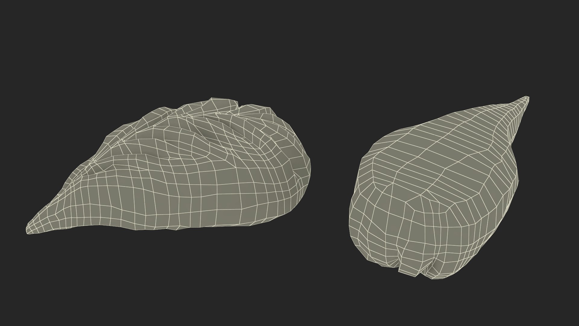 Leaf Shaped Dumpling Cooked For 3D Print 3D Model - TurboSquid 2270856
