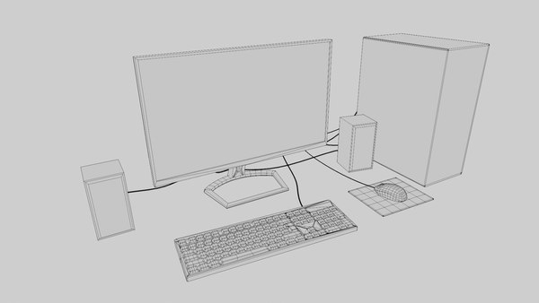 3D personal computer pc model - TurboSquid 1663920