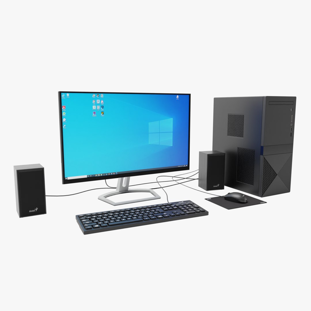 3D Personal Computer Pc Model - TurboSquid 1663920