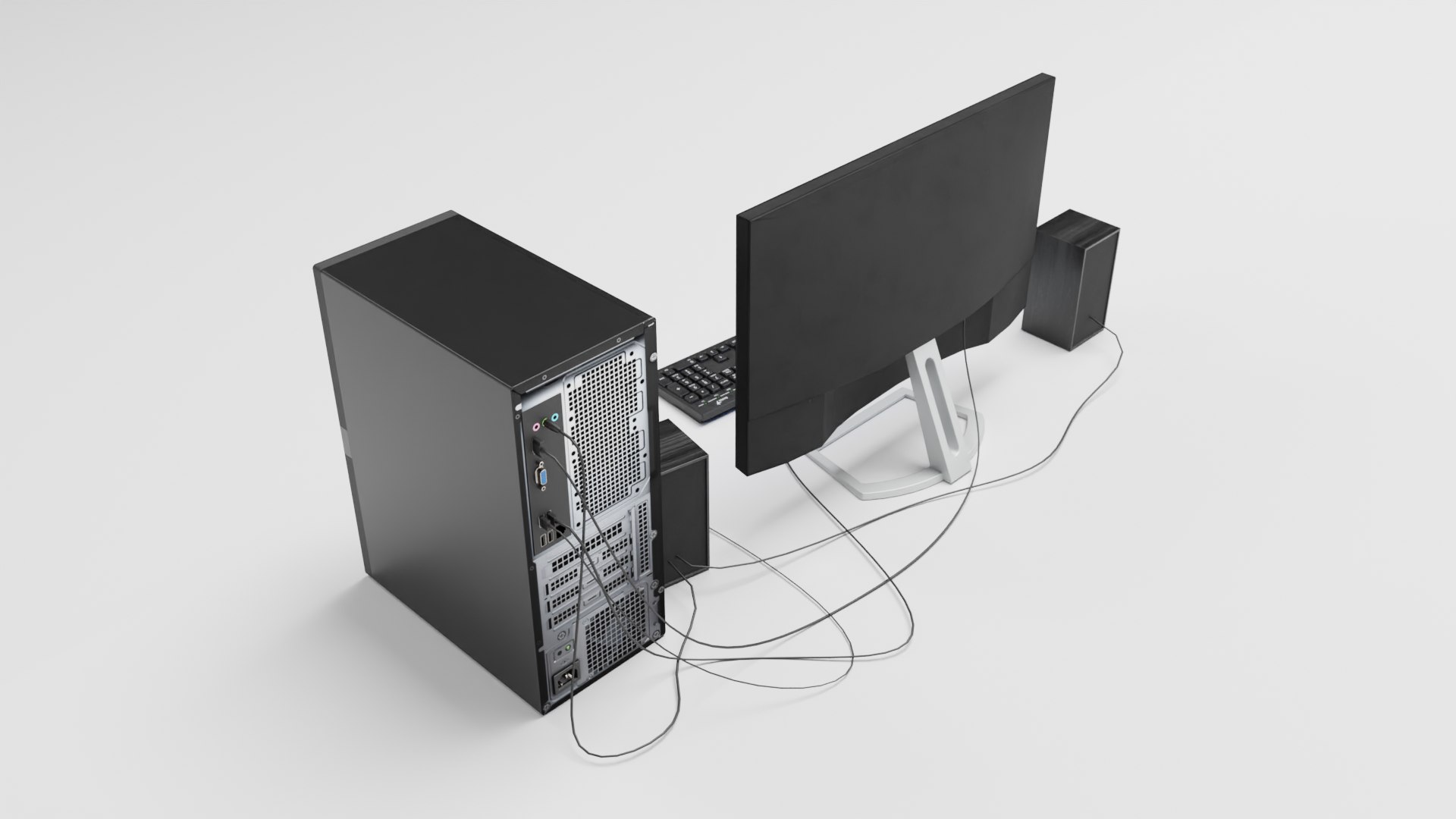 3D Personal Computer Pc Model - TurboSquid 1663920