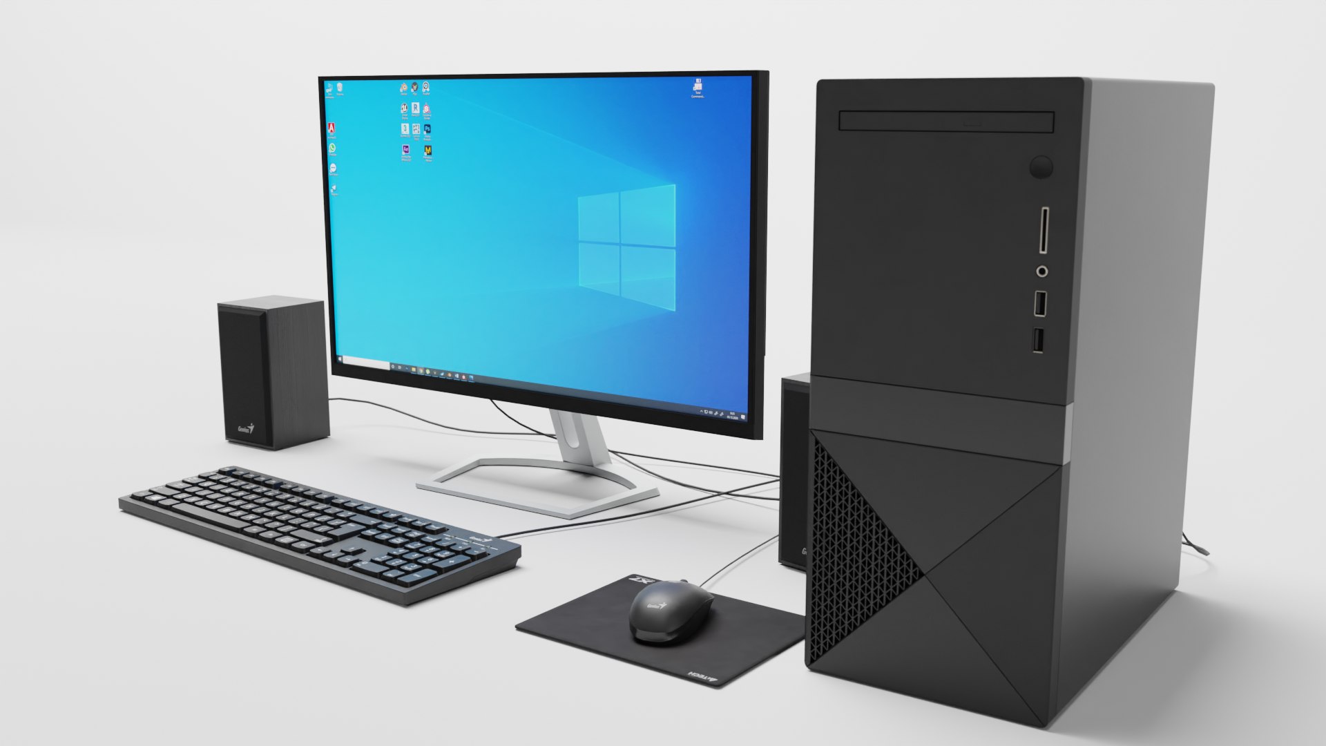 3D Personal Computer Pc Model - TurboSquid 1663920