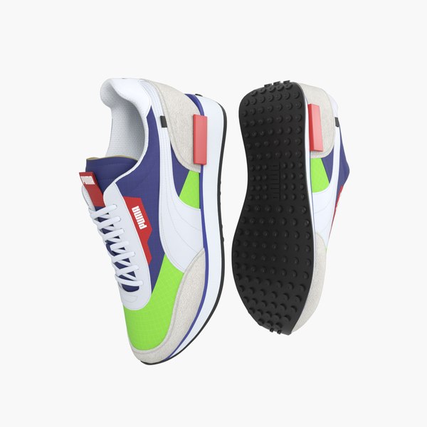 3D PUMA Future Rider Play Vintage Sneakers model - TurboSquid 1960766