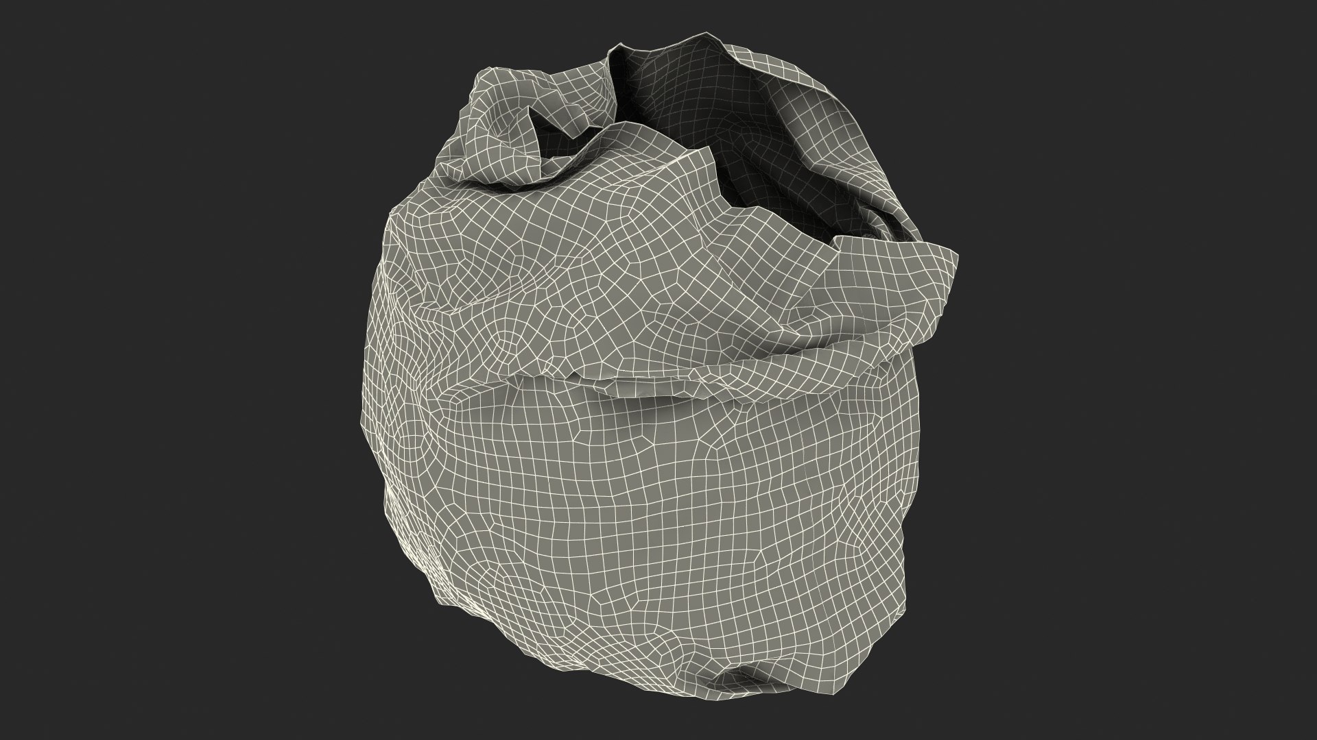 Realistic Opened Garbage Bag 3D Model - TurboSquid 2329775