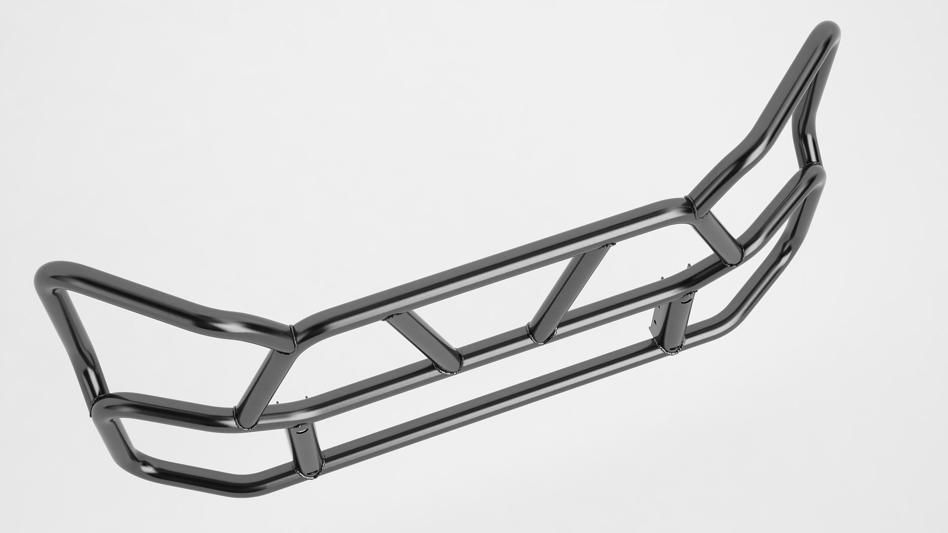 Semi Truck Guard Bumper 04 3D Model - TurboSquid 1950718