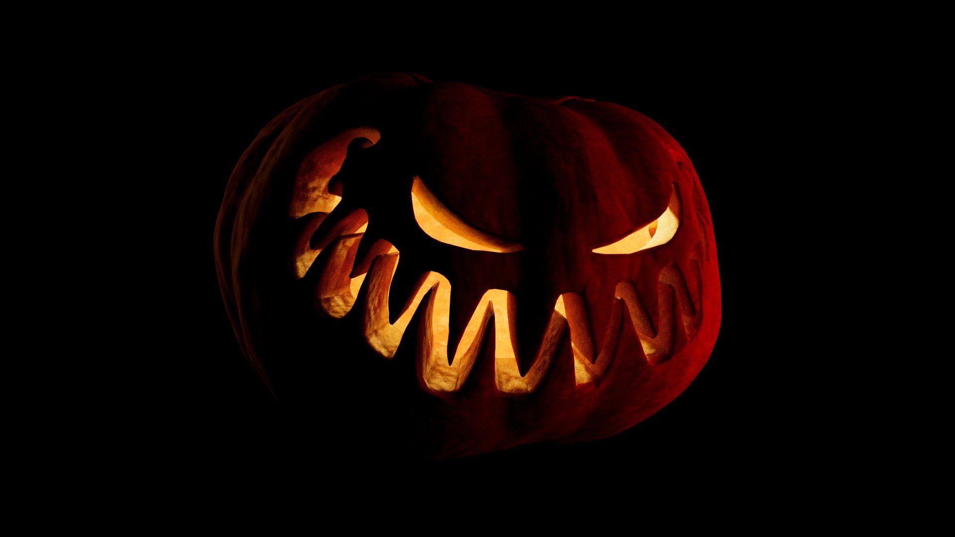 3D Halloween Pumpkin Jack-o-lanterns - TurboSquid 2293629
