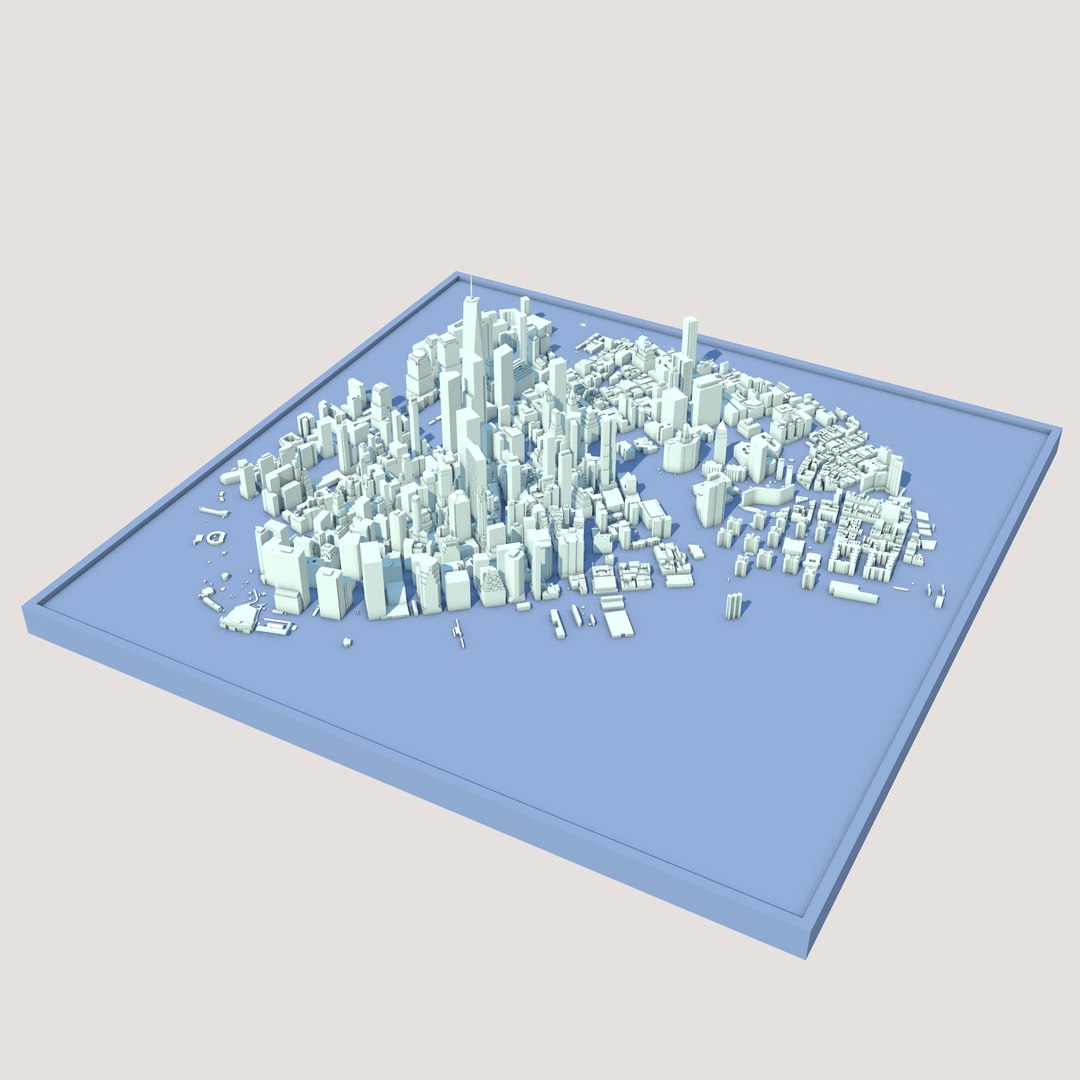 3D Manhattan New York - TurboSquid 2416979