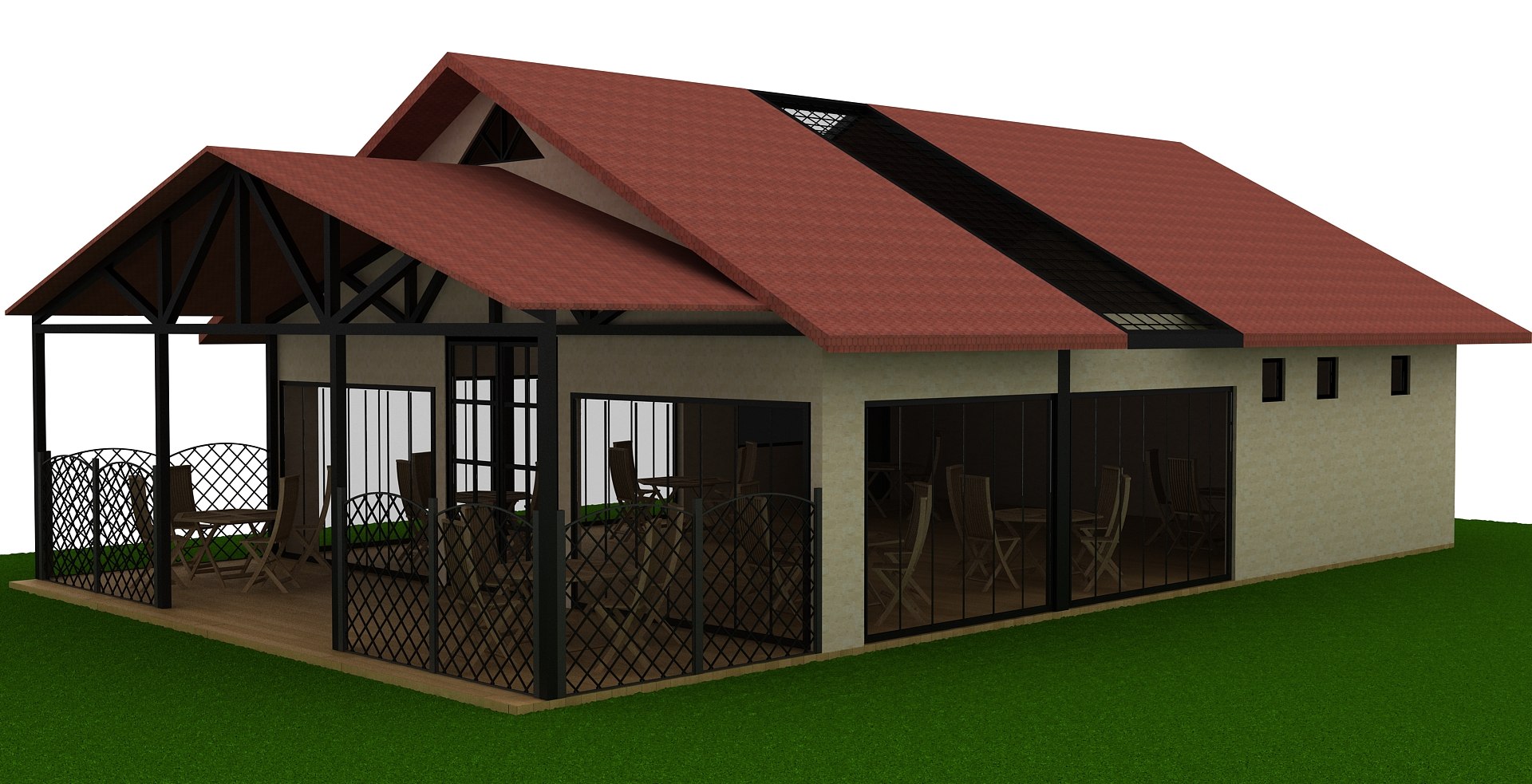 Cafeteria Renders 3D Model - TurboSquid 1631209