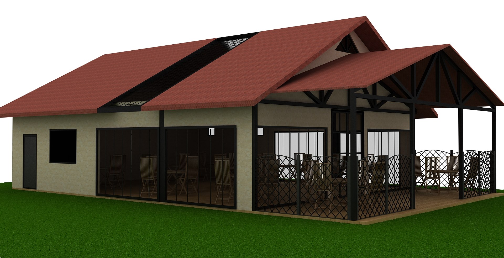 Cafeteria Renders 3D Model - TurboSquid 1631209