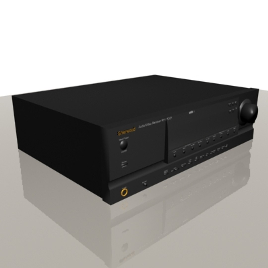 sherwood receiver 3d model