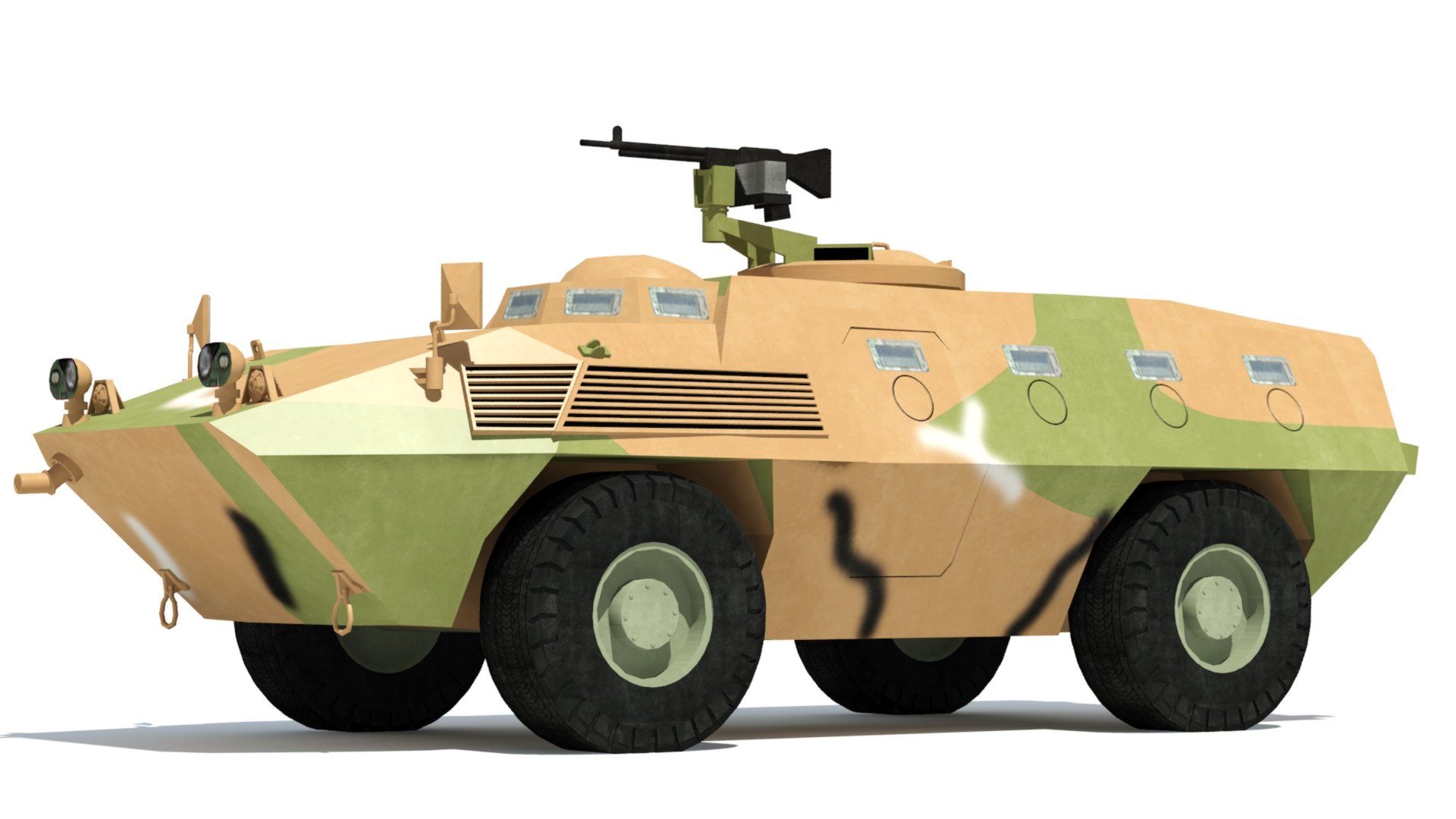 3D Korean Km900 Armored Fighting Vehicle Model - TurboSquid 1877286