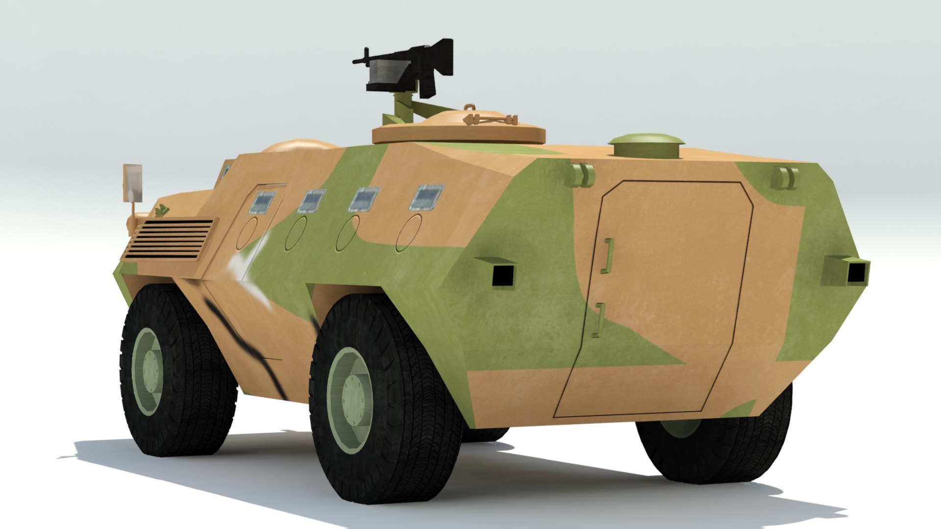 3D Korean Km900 Armored Fighting Vehicle Model - TurboSquid 1877286
