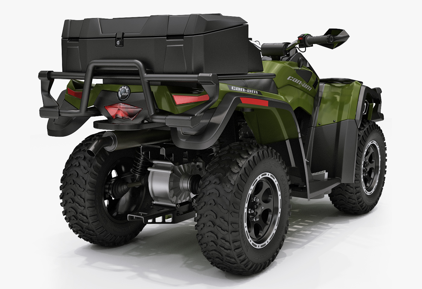 3d bombardier outlander 800r x model