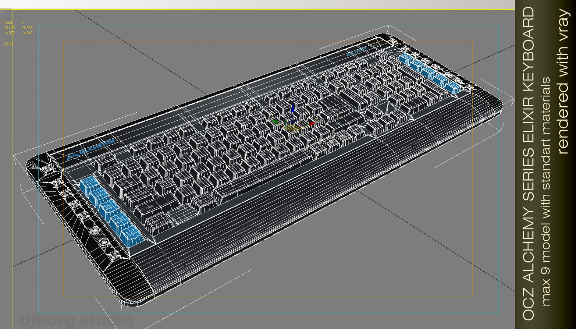 Ocz Alchemy Elixir 3d Max