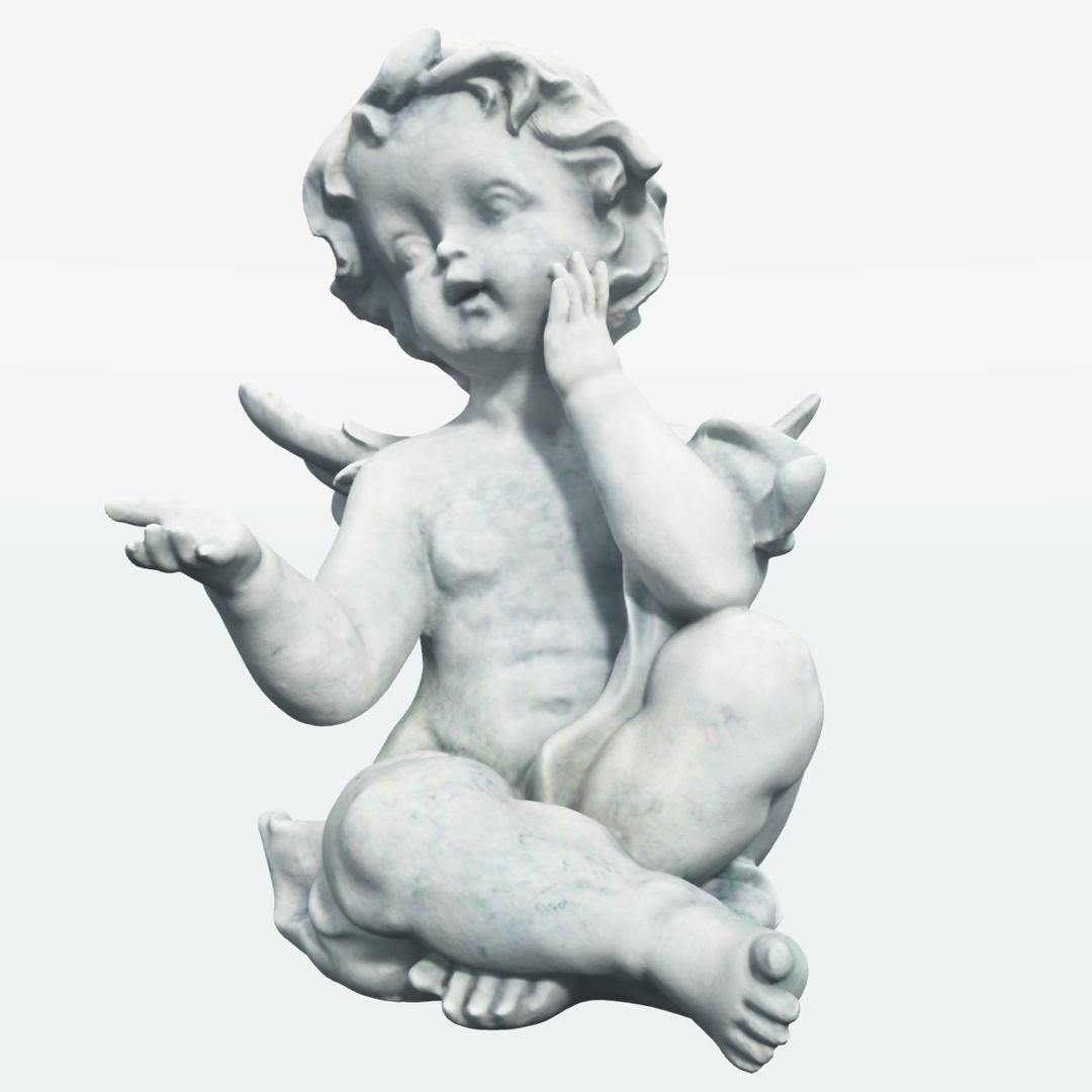 Maya Angel Statue