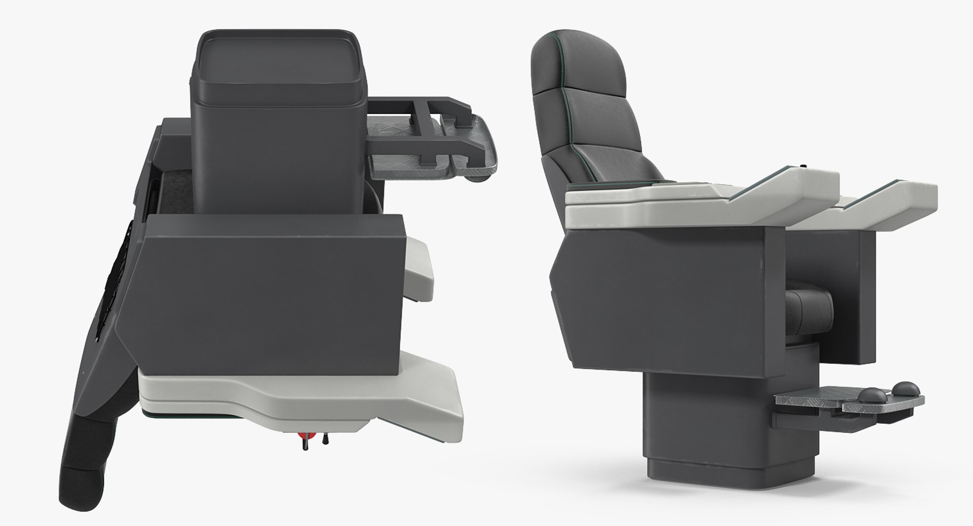 3D Model Commander Marine Seat - TurboSquid 1333079