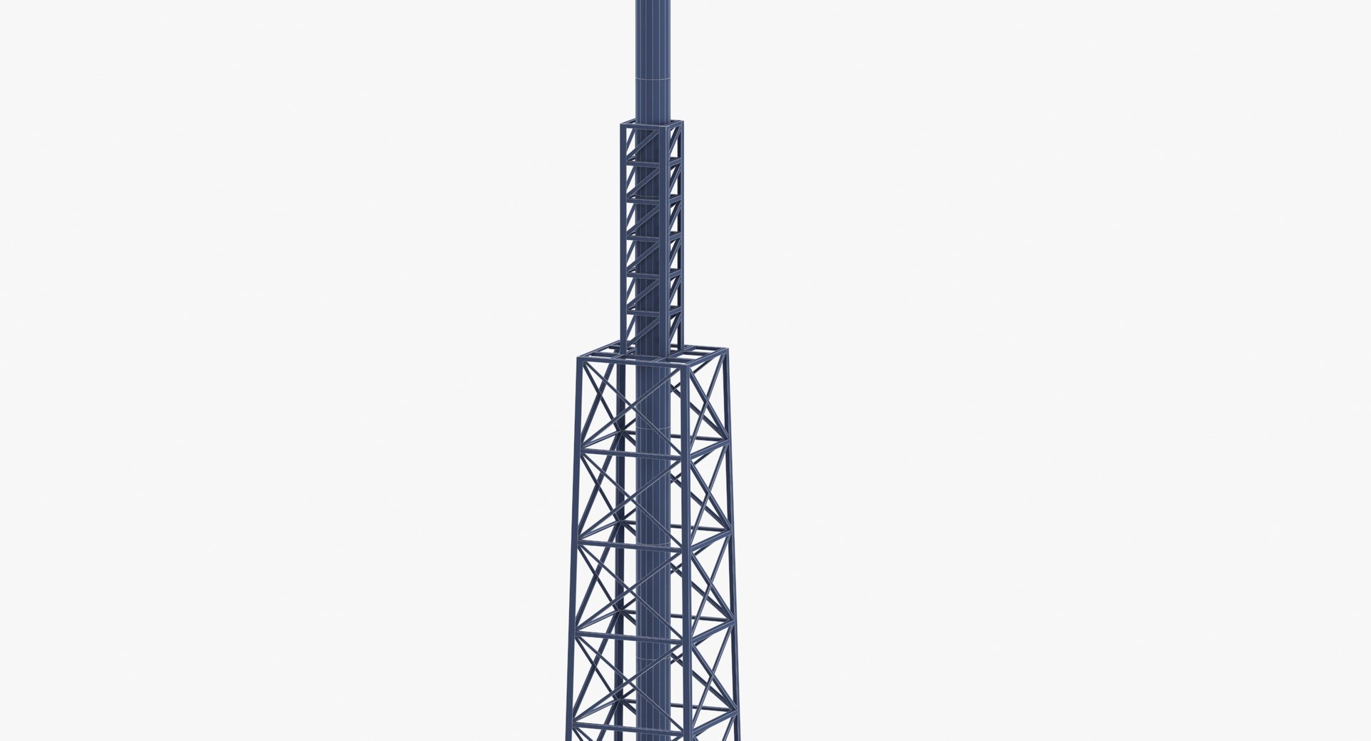 3D Industrial Site Tower Model - TurboSquid 1795856