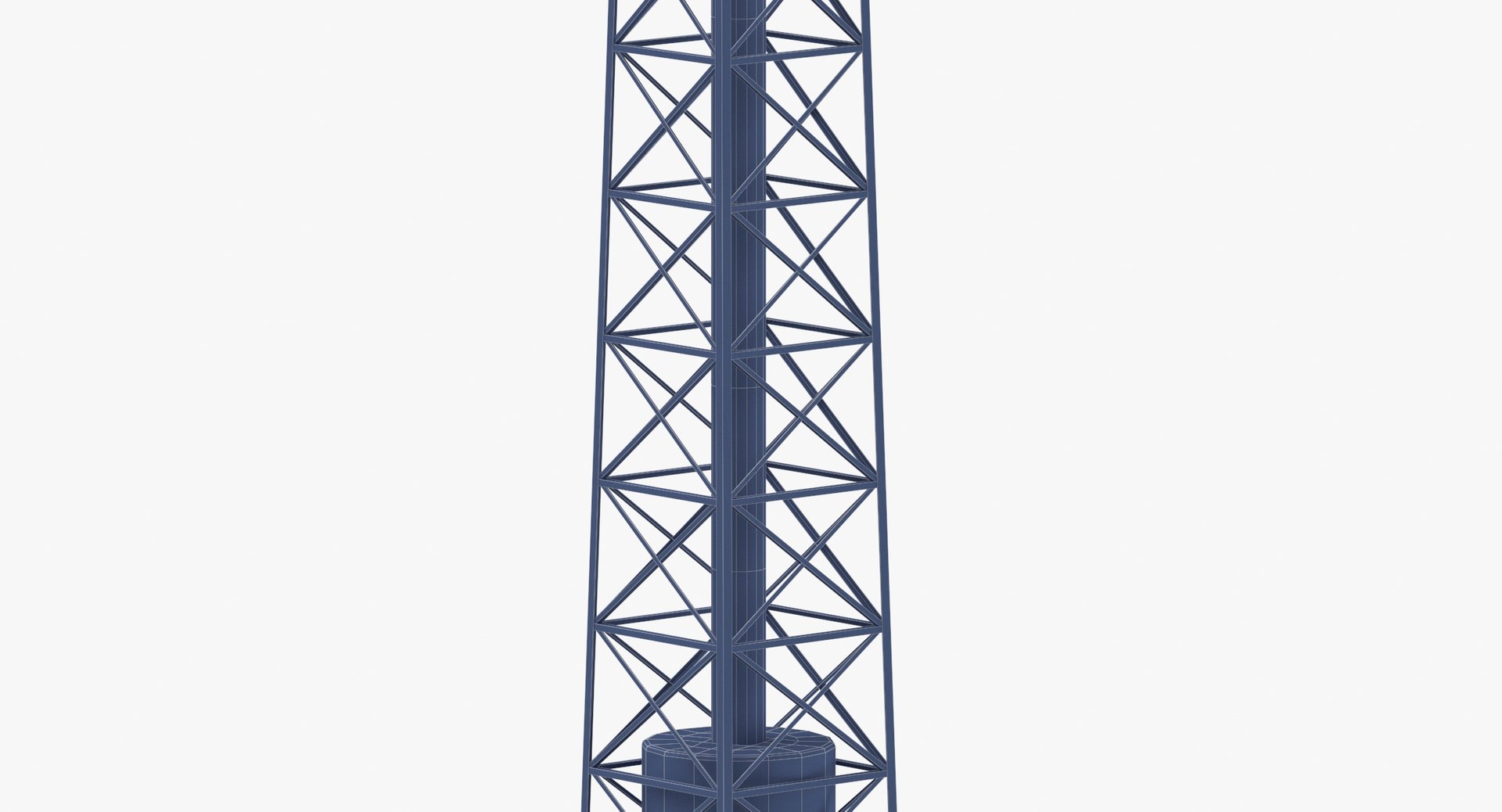 3D Industrial Site Tower Model - TurboSquid 1795856