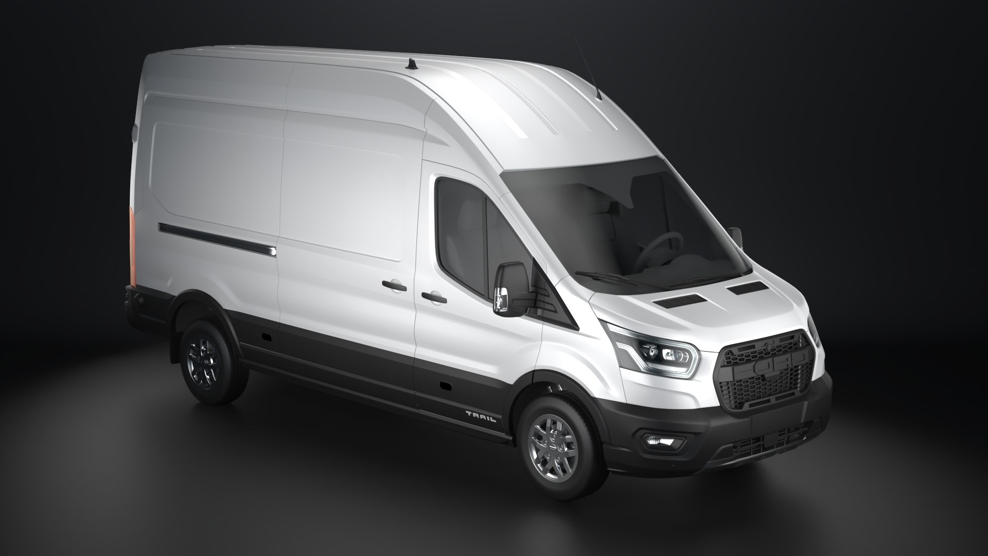 3D Ford Transit Van Model - TurboSquid 2333627