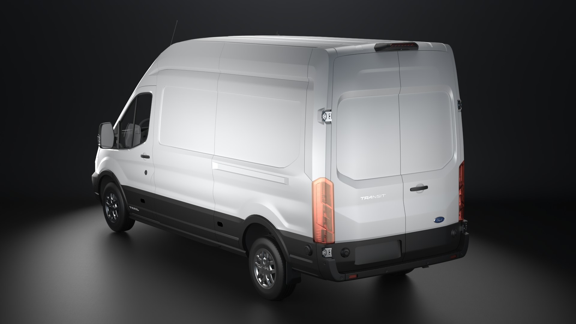 3D Ford Transit Van Model - TurboSquid 2333627