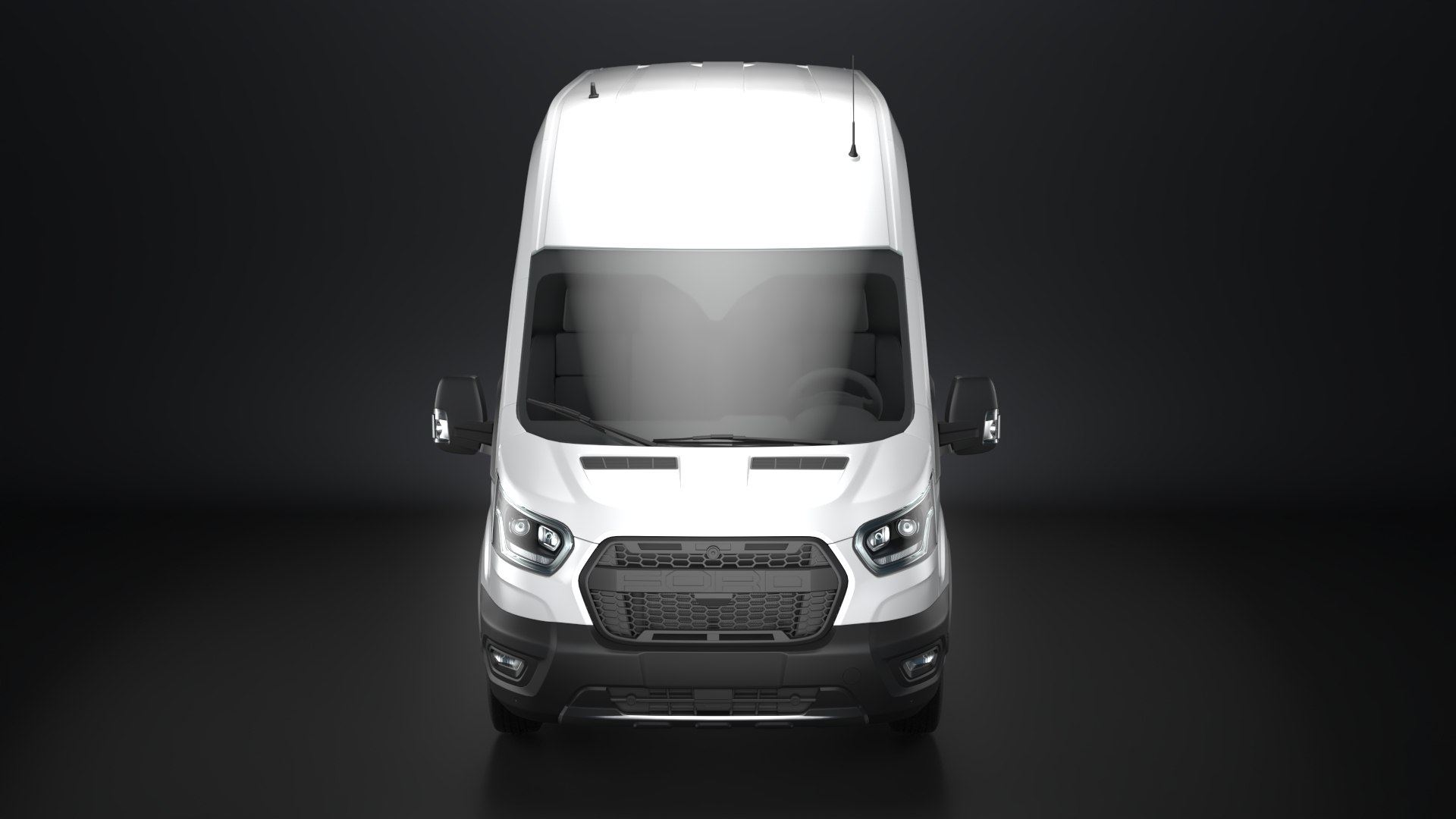 3D Ford Transit Van Model - TurboSquid 2333627