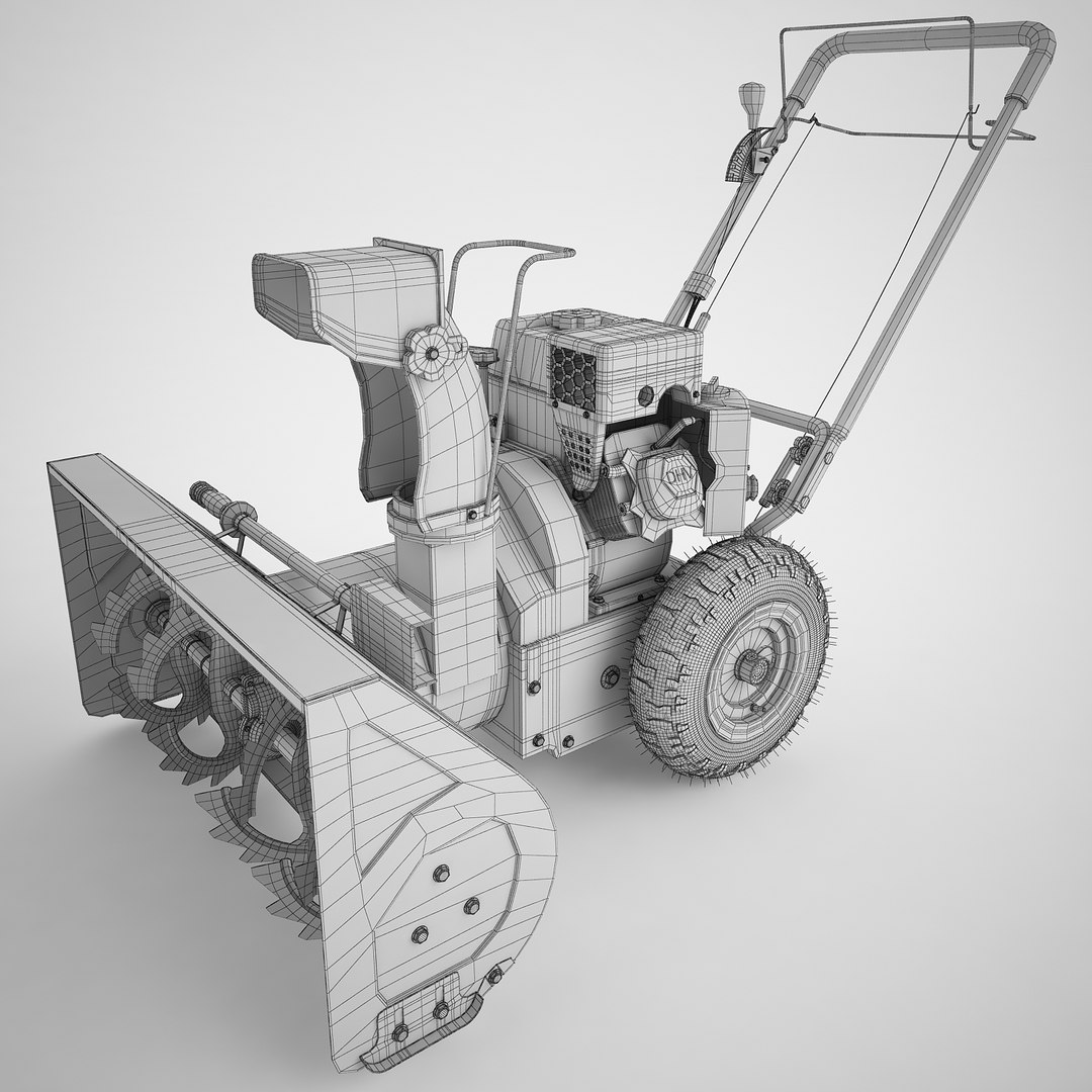 snow blower power 3d max