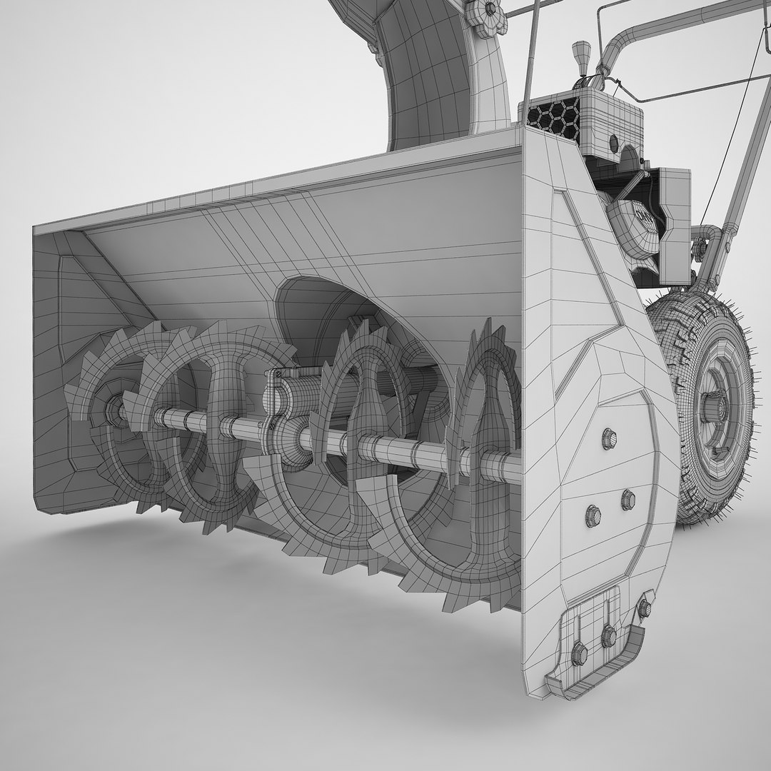 snow blower power 3d max