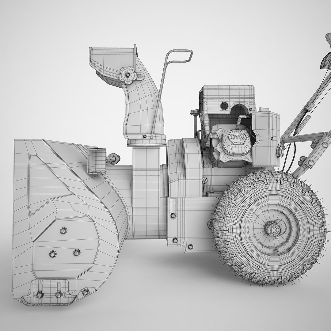 snow blower power 3d max