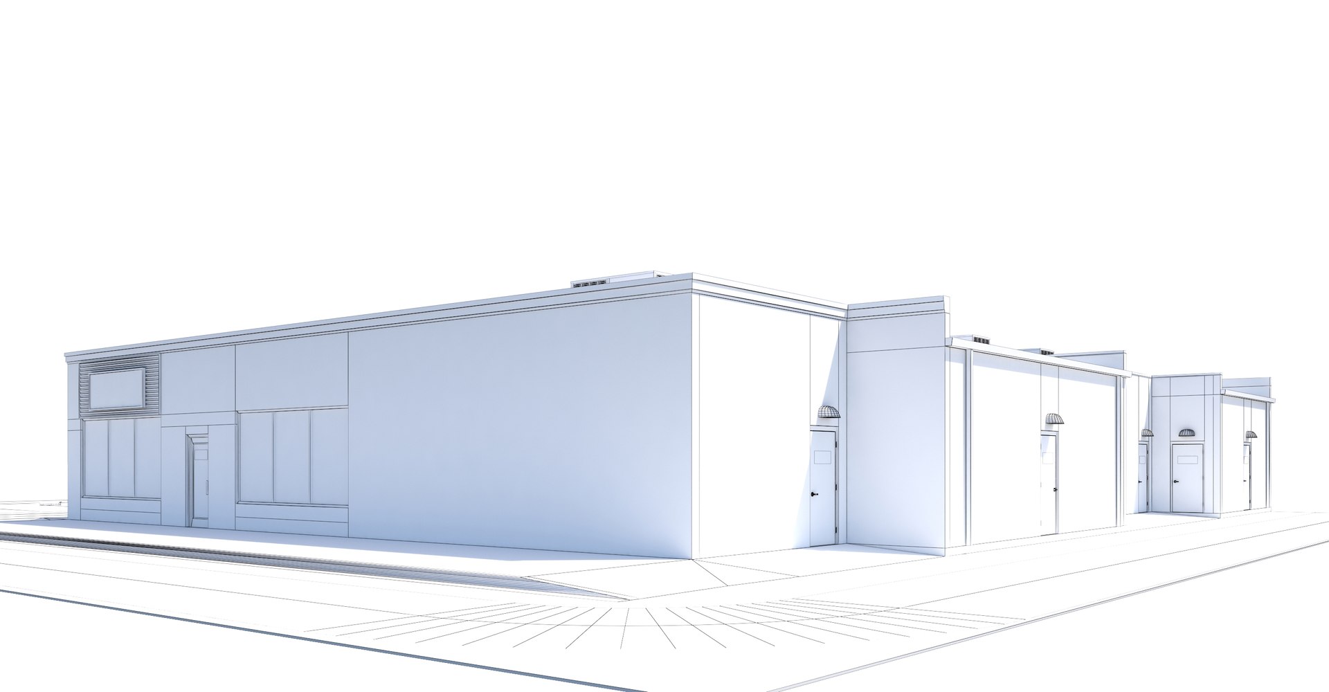 Store Mall Retailer 3D Model - TurboSquid 1658410