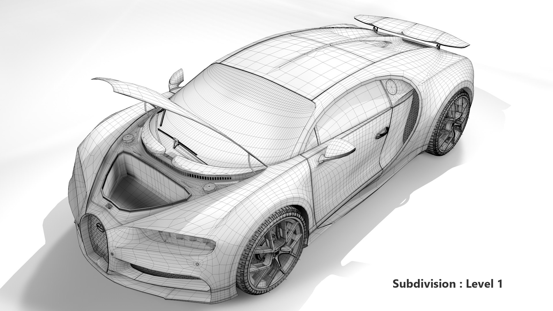 Realistic Bugatti Chiron Sport 2021 Collection model - TurboSquid 1837009