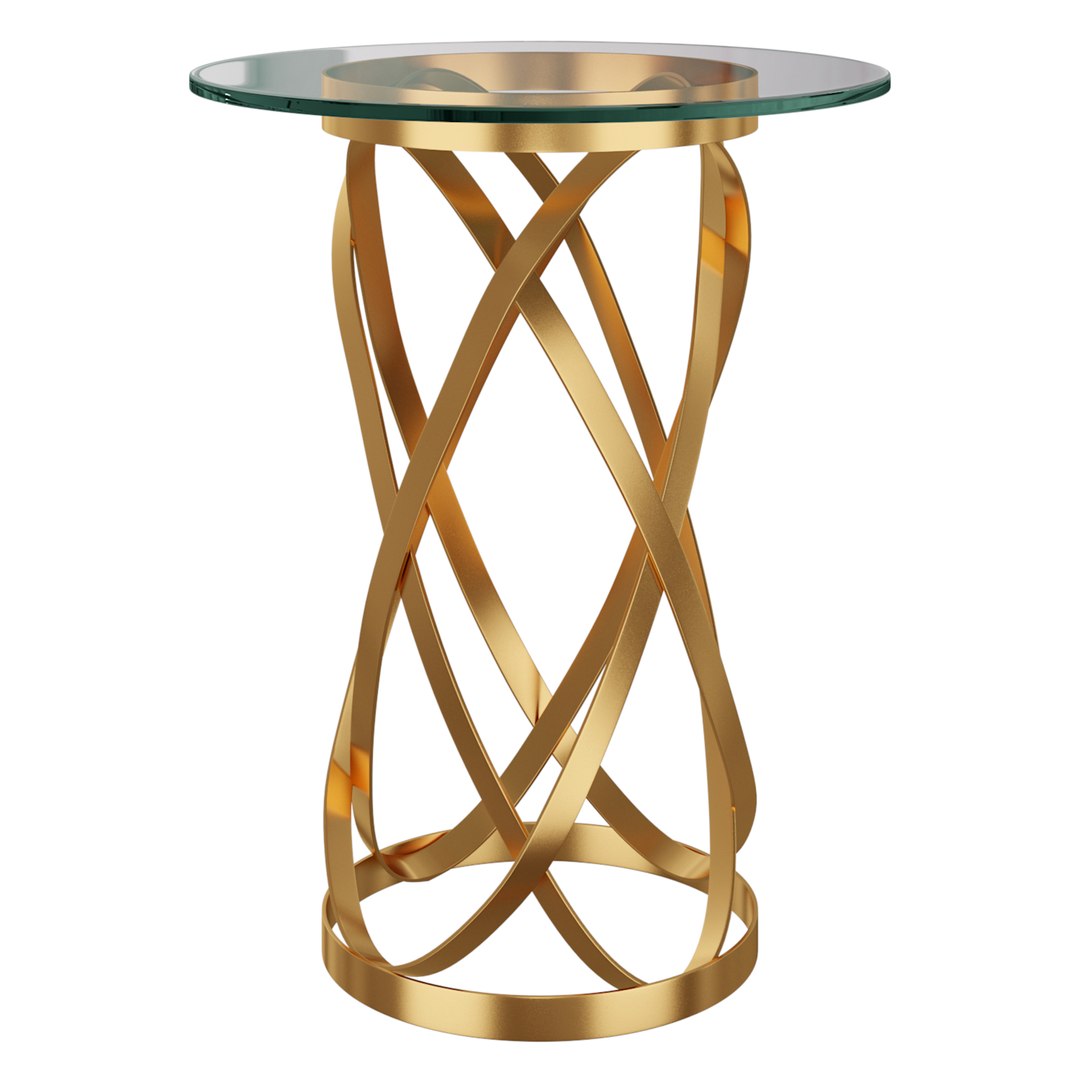 Gold Table Model - TurboSquid 2115227