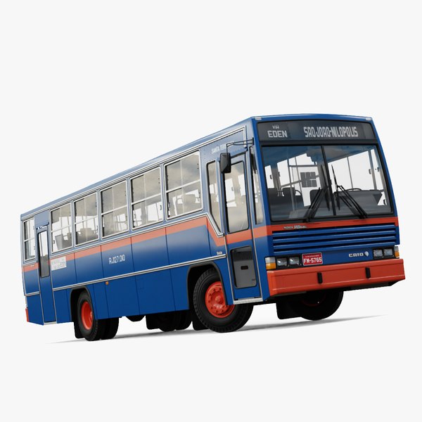 1988 Caio Padron Vitória Short Santa Terezinha MB OF-1313 Modelo 3D - TurboSquid 2095137