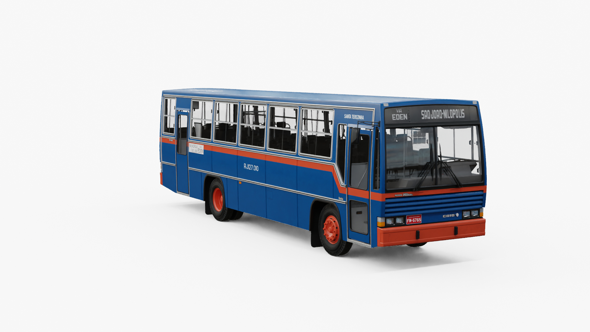 1988 Caio Padron Vitoria Short Santa Terezinha MB OF-1313 3D - TurboSquid 2095137