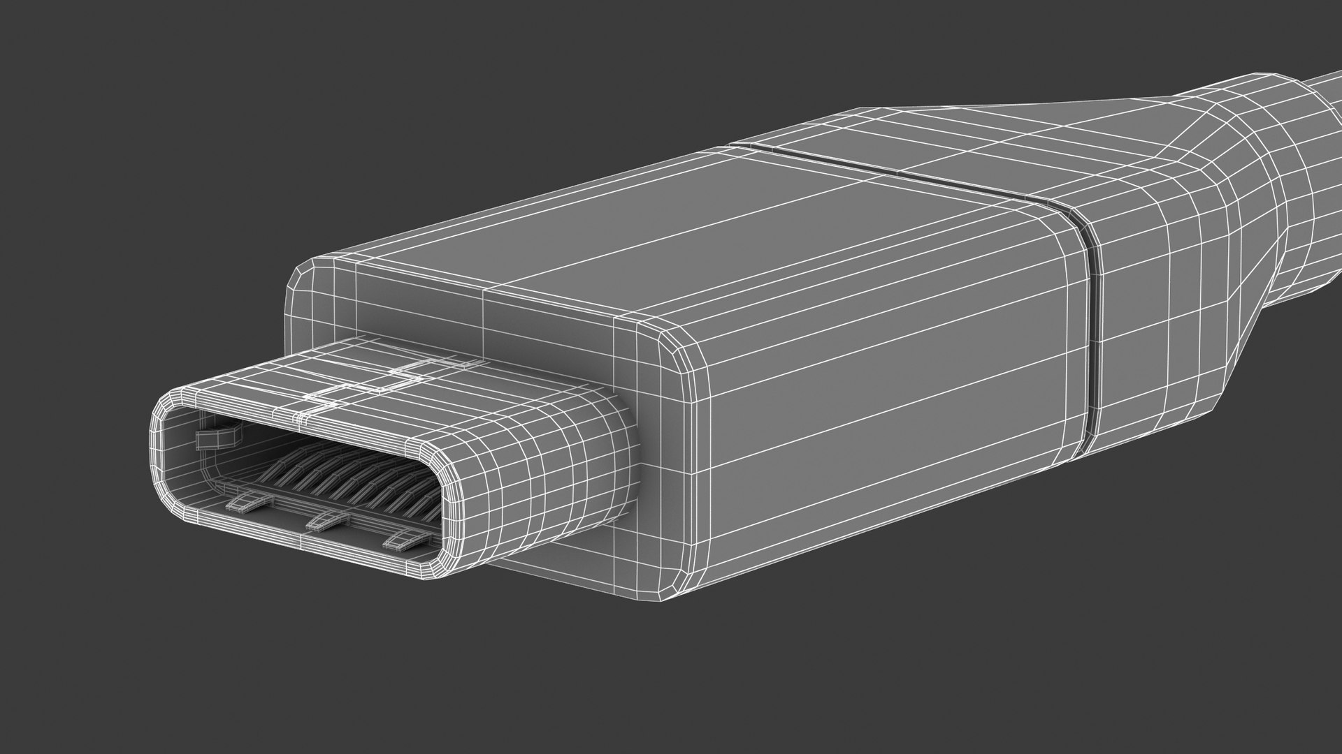 3D Micro Usb 3 - TurboSquid 1632705