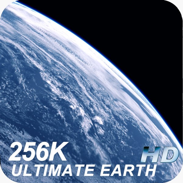 3d model of solar 86k earth surface