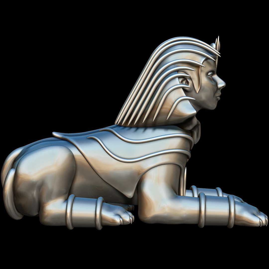 3d model sphinx