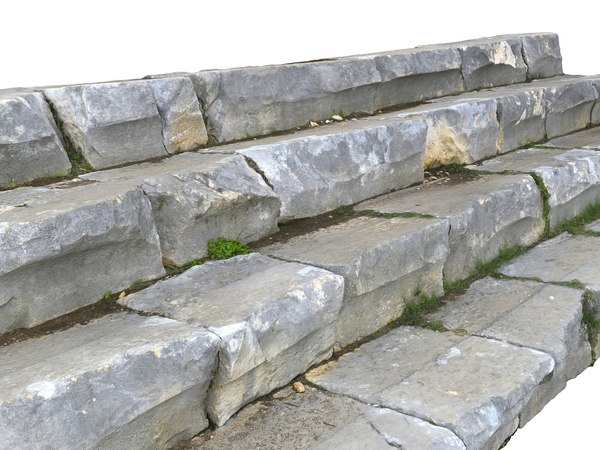 고대 원형 극장 계단 16K 3D 모델 - TurboSquid 1361428