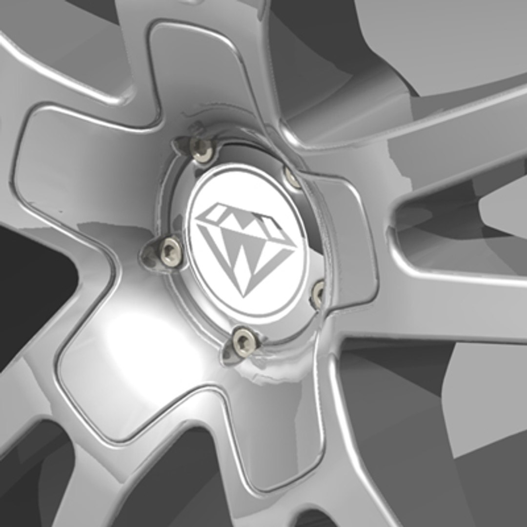 Azev Ps Wheel Tires 3d Max