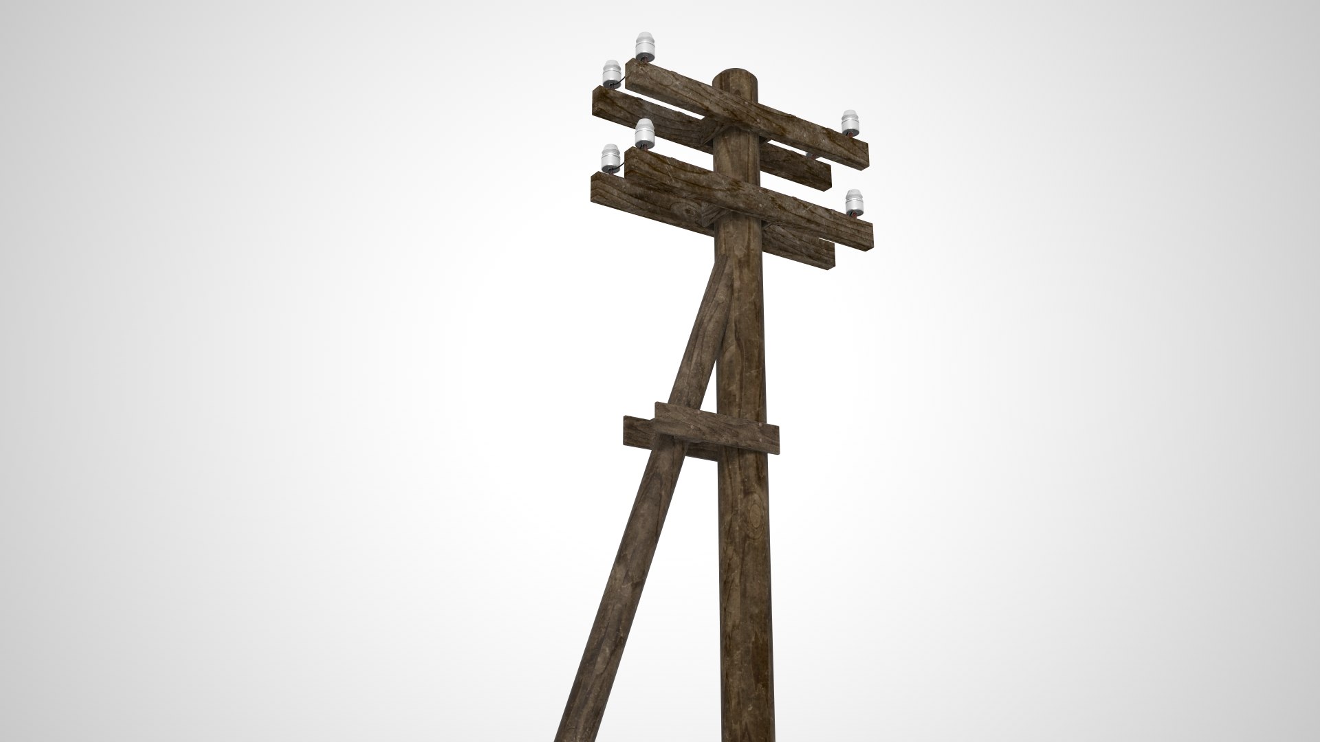 Ruined Pole 3D Model - TurboSquid 1387153