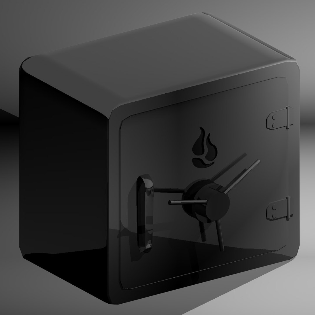 vault safe 3d model
