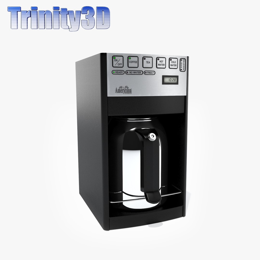3d Max Coffee Maker Airplanes