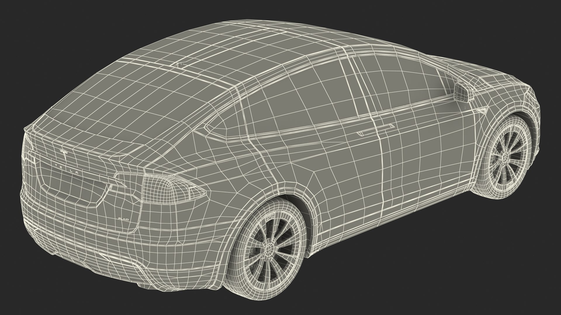 3D Tesla Model X Plaid model - TurboSquid 1768528