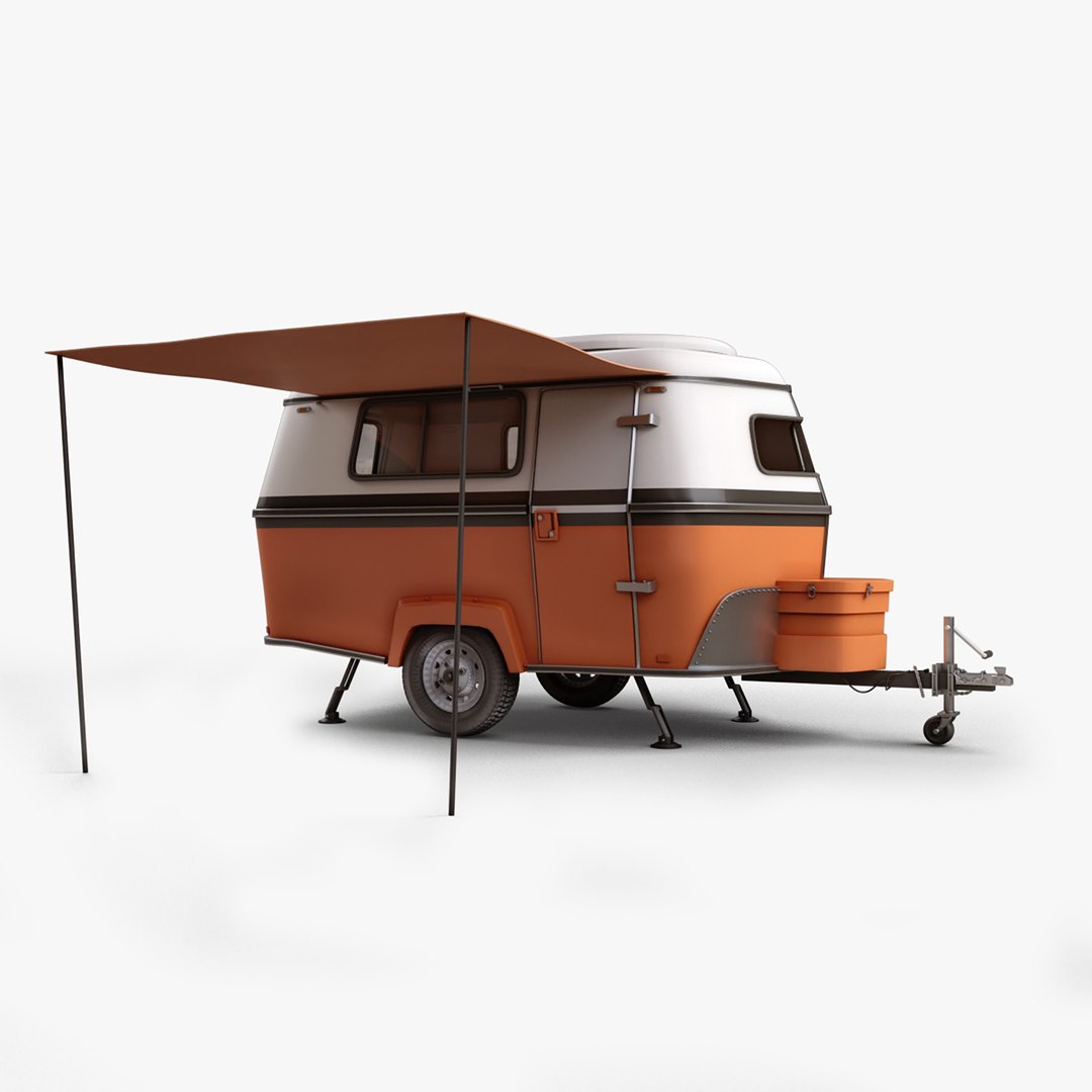 MeerKat Camper Trailer model - TurboSquid 1931587