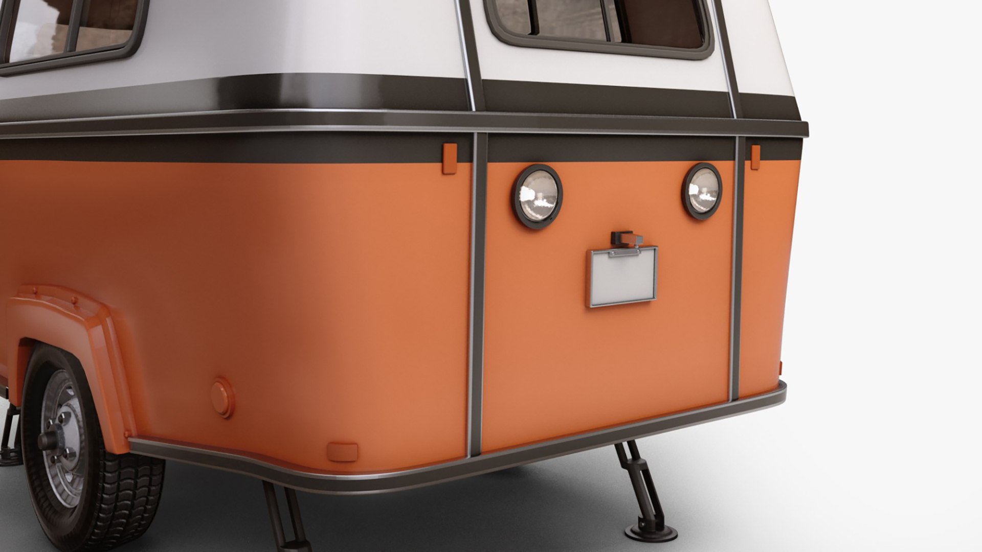 MeerKat Camper Trailer Model - TurboSquid 1931587