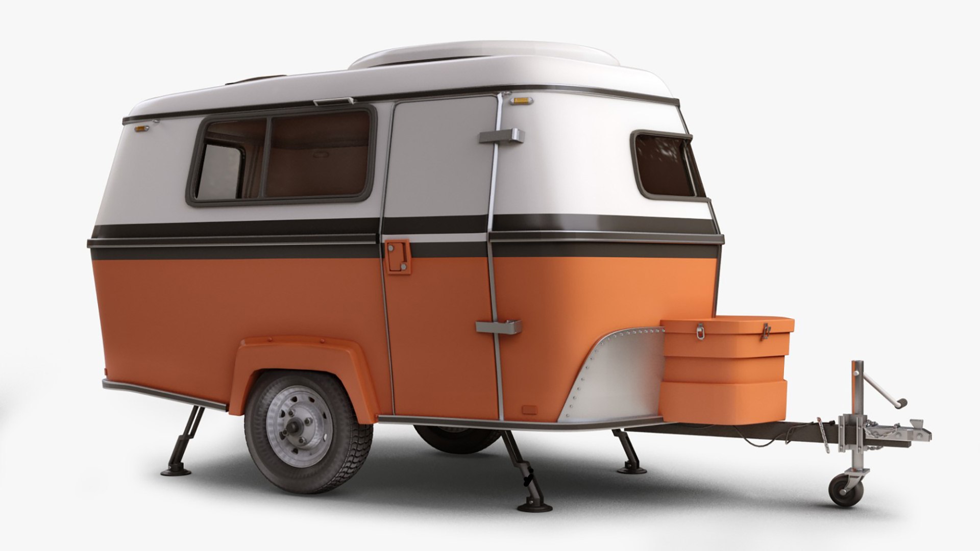 MeerKat Camper Trailer Model - TurboSquid 1931587